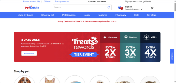 PetSmart—美国最大宠物在线零售商，全年营收达119亿美元，拥有超1650家连锁宠物店_M123跨境工具导航