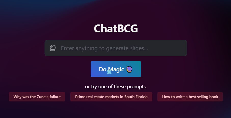 年终述职伤到秃头？ChatBCG：可以自己写PPT的究极AI_大数跨境｜跨境从业者专属的媒体平台