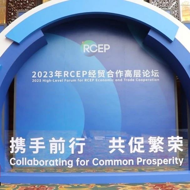 聚焦2023年RCEP经贸合作高层论坛：拥抱RCEP，奔赴更美好的未来_大数跨境｜跨境从业者专属的媒体平台