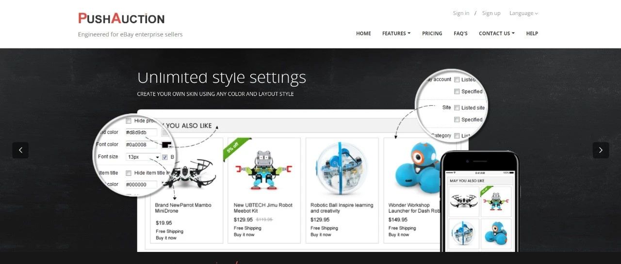 PushAuction - eBay卖家管理工具_大数跨境｜跨境从业者专属的媒体平台