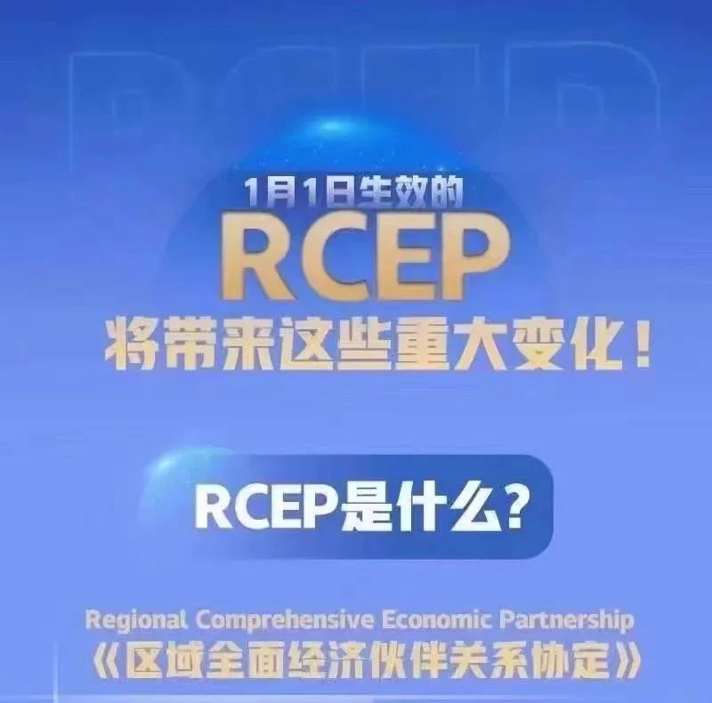 一图读懂 | RCEP将带来哪些重大变化_大数跨境｜跨境从业者专属的媒体平台