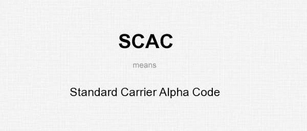 Standard Carrier Alpha Code- 大数跨境