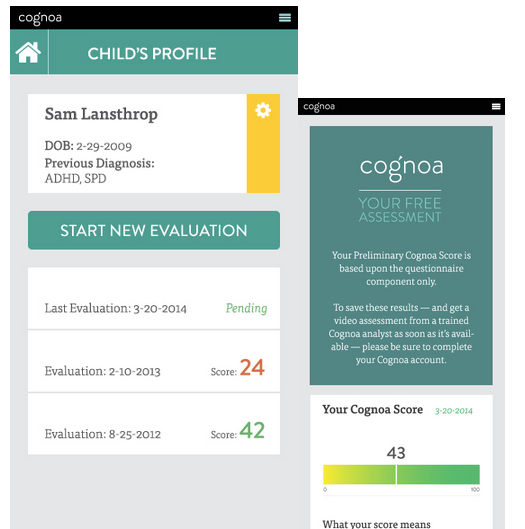 Cognoa应用：通过录像和其它数据评估儿童自闭症发病风险- 大数跨境