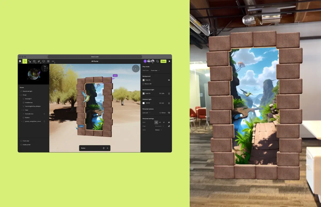 Z Product｜受Figma和Canva启发，前Oculus工程师为3D设计师提供新的AI工具平台Bezi- 大数跨境