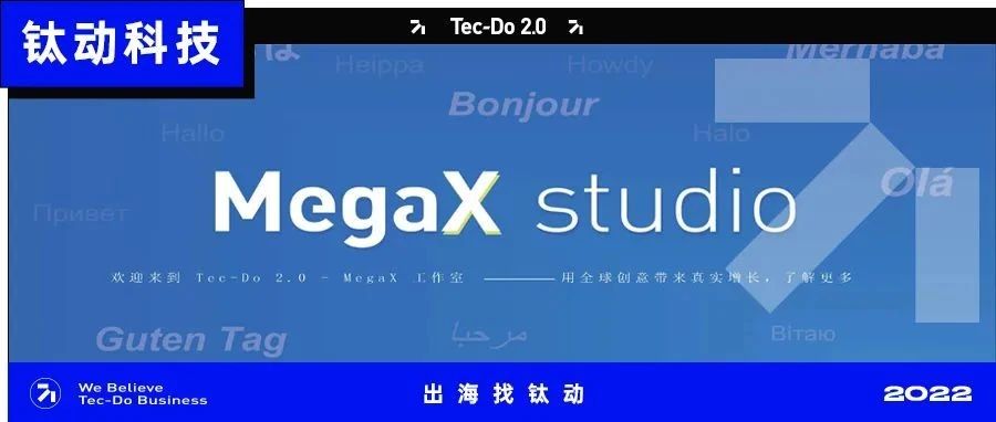 钛动科技成立MegaX Studio 创意工作室，助力品牌创意出圈 ！- 大数跨境