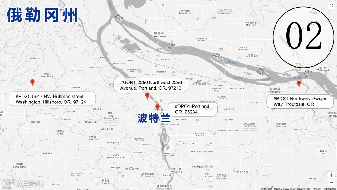美国FBA主要仓库地址分布地图- 大数跨境