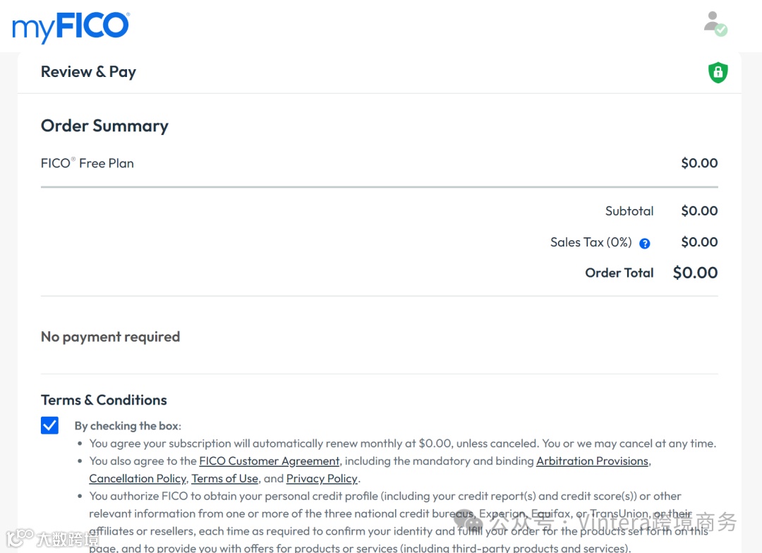 FICO分数详解以及ITIN用户注册myFICO查看FICO分数实录- 大数跨境