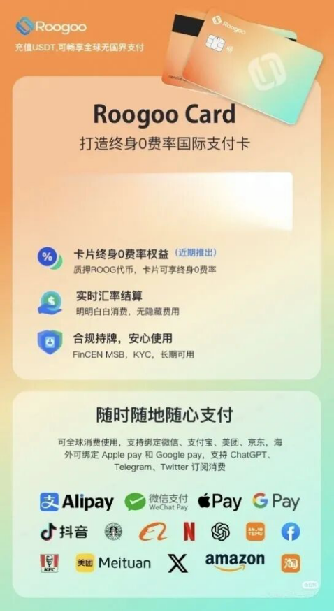 揭秘Roogoo U卡：全球支付自由一键解锁，海外消费不再“卡壳”！- 大数跨境