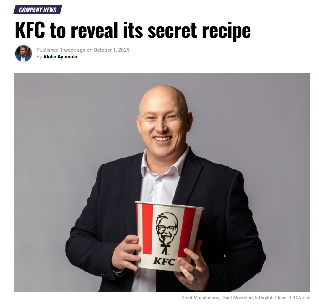 公开54年炸鸡秘方？KFC这波耍了全世界- 大数跨境