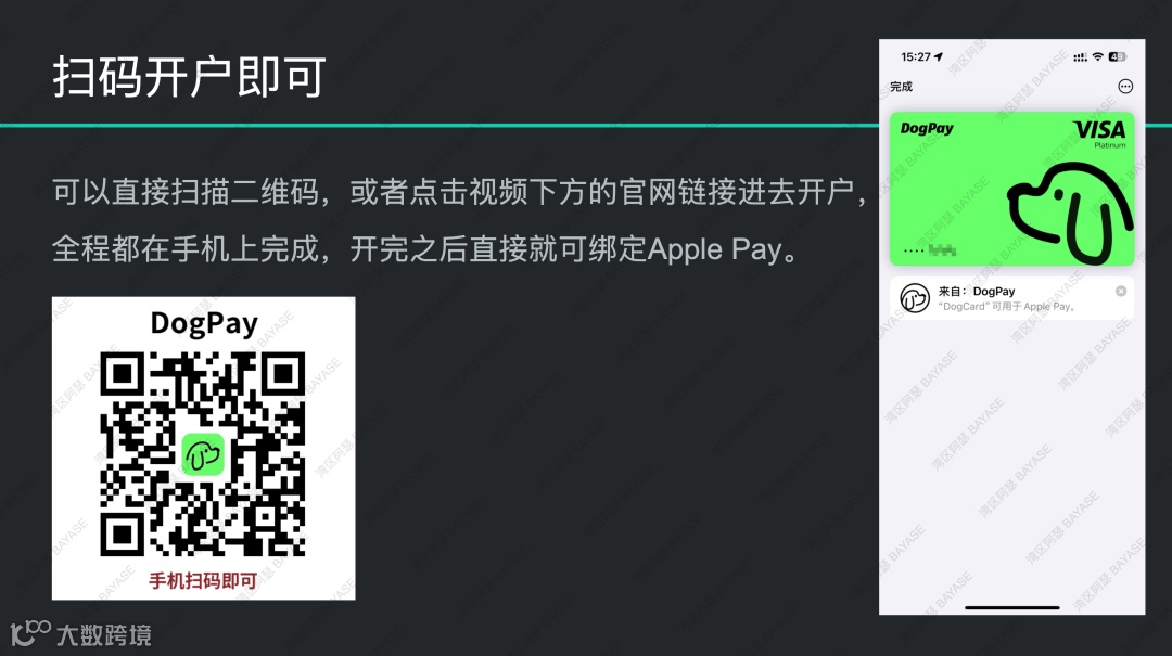 DogPay 虚拟卡详细测评：仅需5刀，秒绑定Apple Pay，Wildcard最佳替代方案！- 大数跨境
