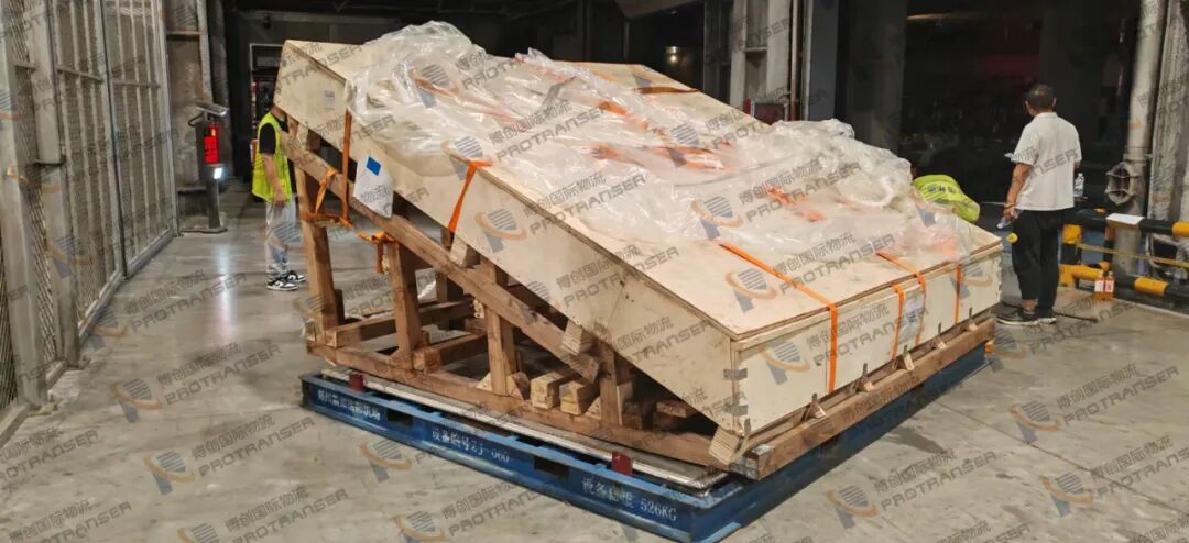 PROTRANSER's case: 2975kgs equipment exported to France by air- 大数跨境