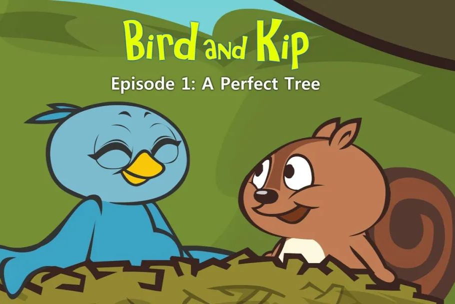 【免费资源分享】《BIRD AND KIP》小鸟和吉普72集，音频+视频资源 - 大数跨境