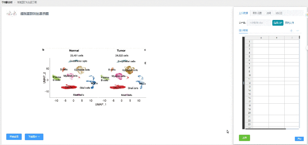 跟Nature学画图--3分钟内3步骤0代码完美复现单细UMAP降维聚类（单细胞亚群对比）图，超越R语言- 大数跨境