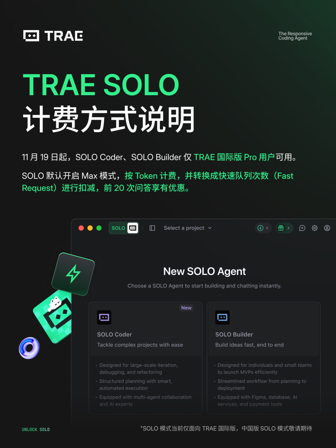 TRAE SOLO 正式版计费方式说明- 大数跨境