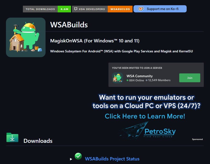 【GitHub每日速递 20251126】Windows更新致WSA安装故障？多版本下载、使用指南及问题解决全揭秘- 大数跨境