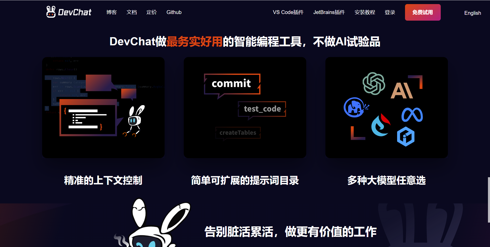 DevChat - M123跨境工具导航