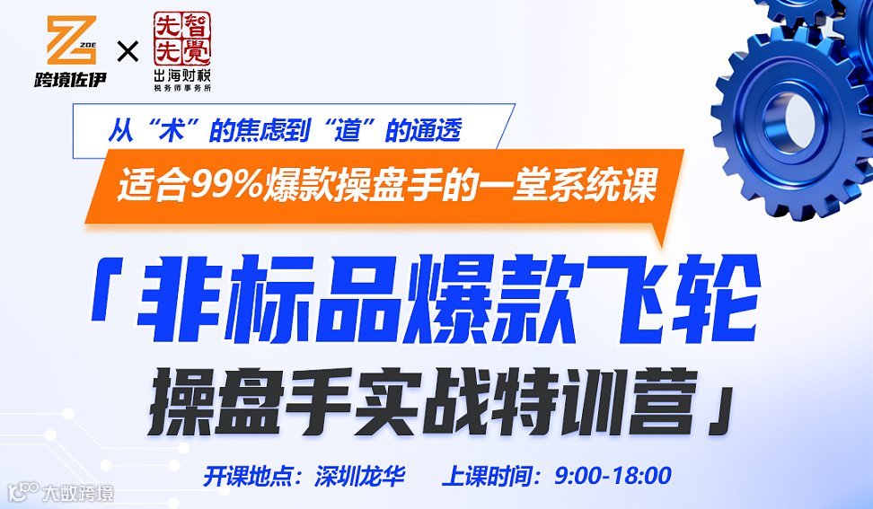 非标品爆款飞**盘手实战特训营-跨境活动-大数跨境