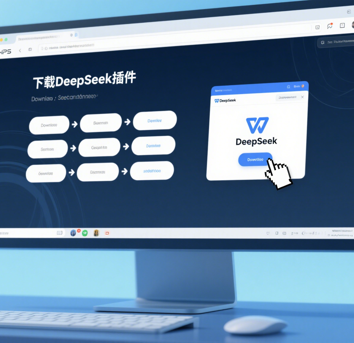 DeepSeek嵌入wps教程_跨境百科